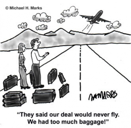 Tip #39: Too much baggage can hurt the sale of a business! - Increase ...